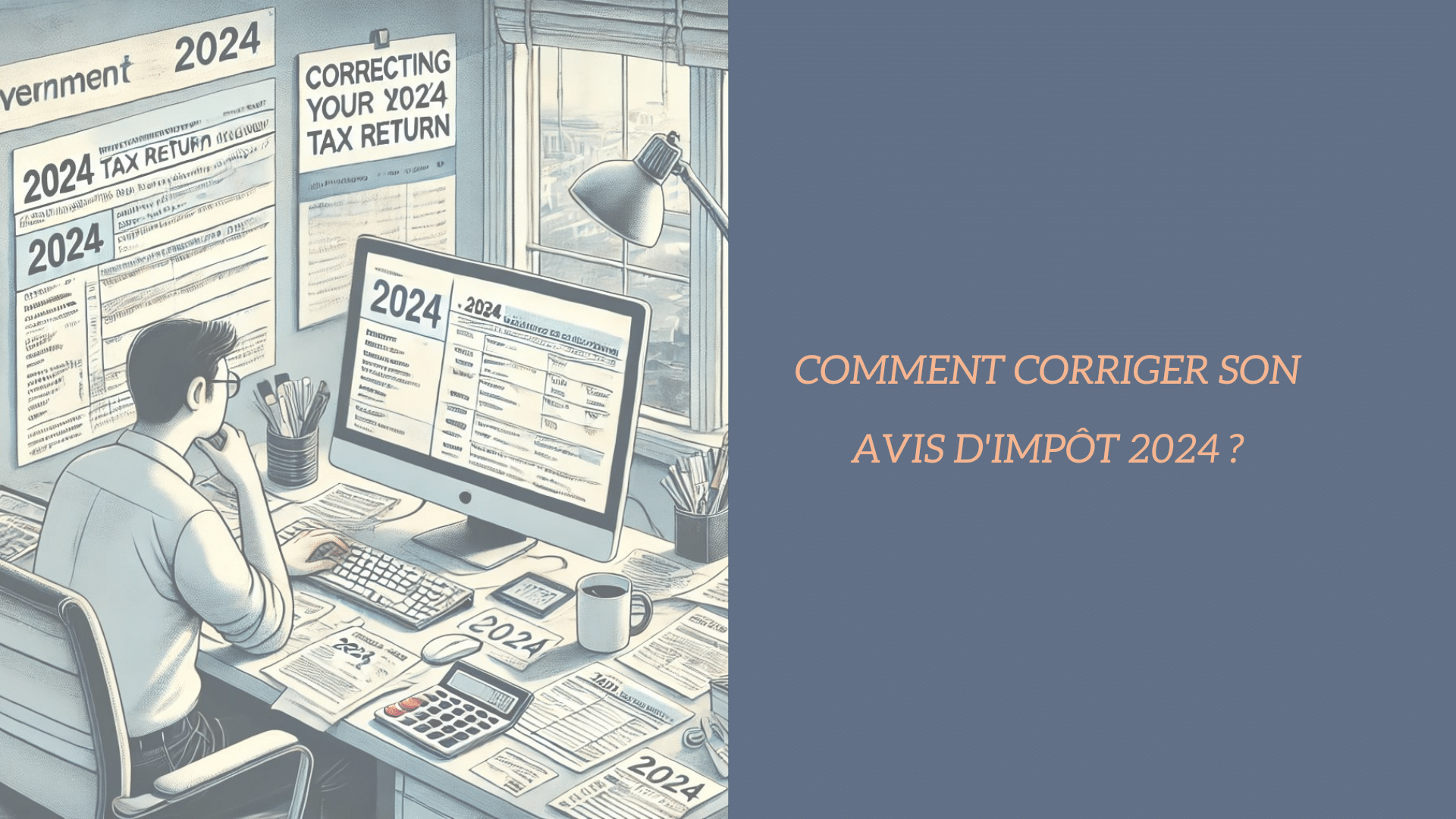 Comment corriger son avis d'impôt 2024