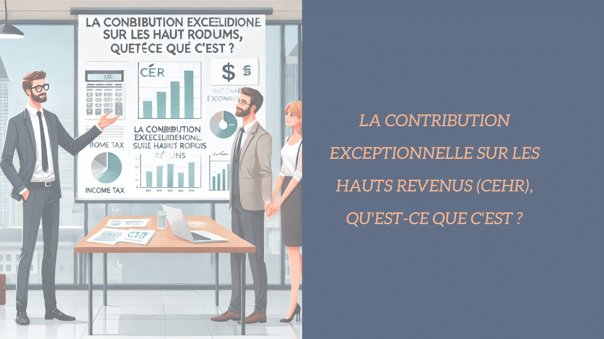 La contribution exceptionnelle sur les hauts revenus (CEHR)